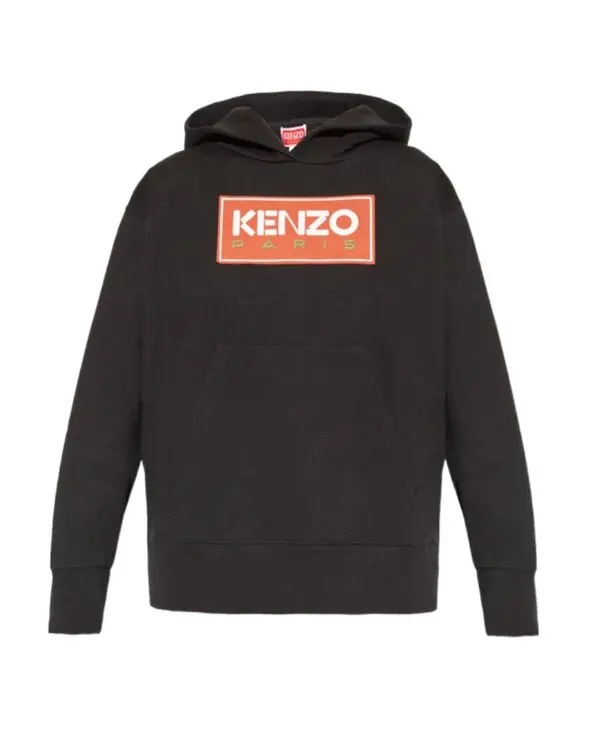 Kenzo Logo Embroidered Oversized Hoodie