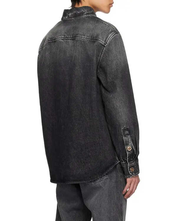 Versace Button-up Denim Shirt