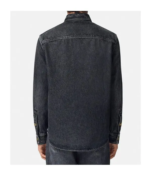 Versace Button-up Denim Shirt