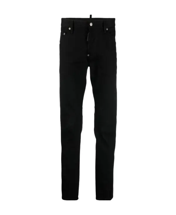Dsquared2 Skater Straight Leg Slim-cut Jeans - Black