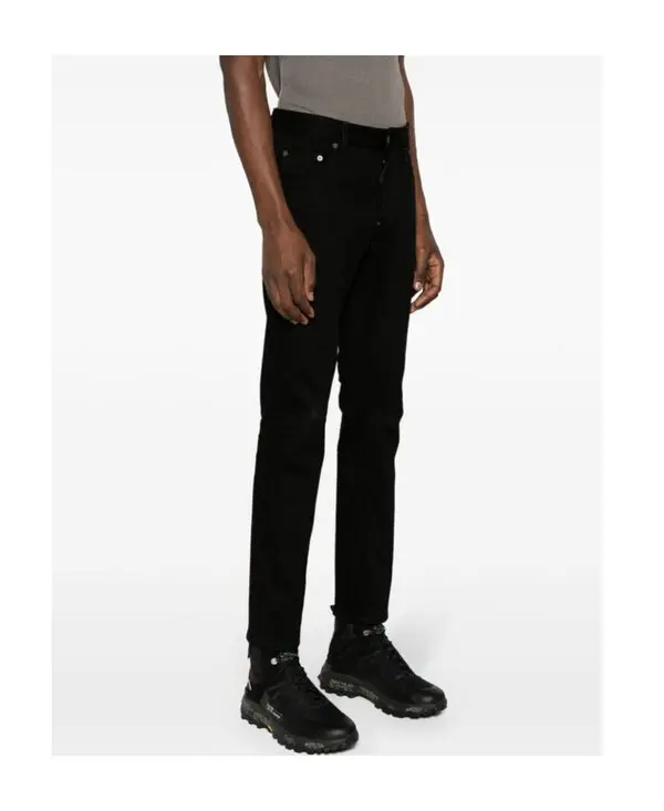 Dsquared2 Skater Straight Leg Slim-cut Jeans - Black