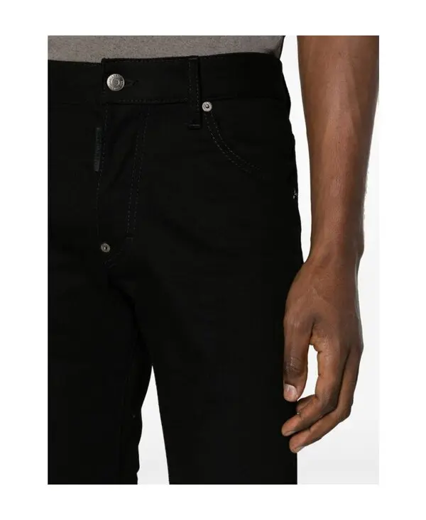 Dsquared2 Skater Straight Leg Slim-cut Jeans - Black