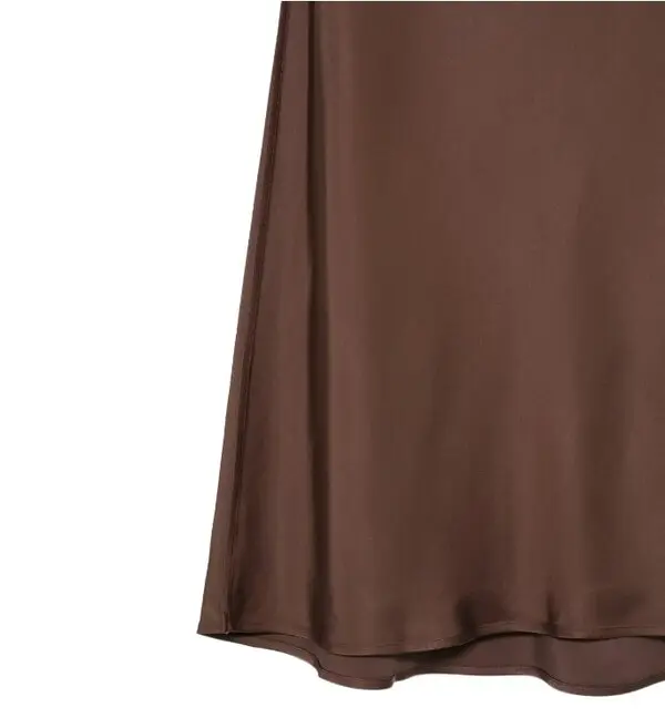 Vince Elasticated Waistband Midi Skirt - Dkb