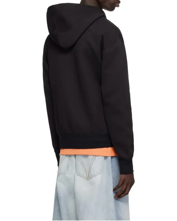 Mackage Long Sleeve Hooded Sweatshirt - Black