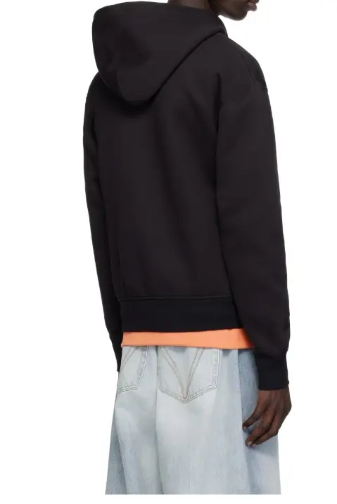 Mackage Long Sleeve Hooded Sweatshirt - Black