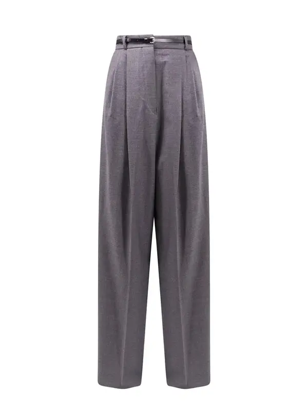 Sportmax Belted Wide Leg Pants