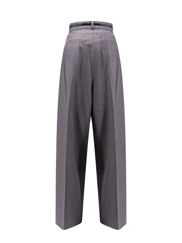 Sportmax Belted Wide Leg Pants