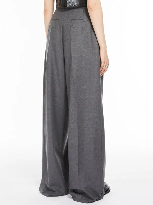 Sportmax Belted Wide Leg Pants