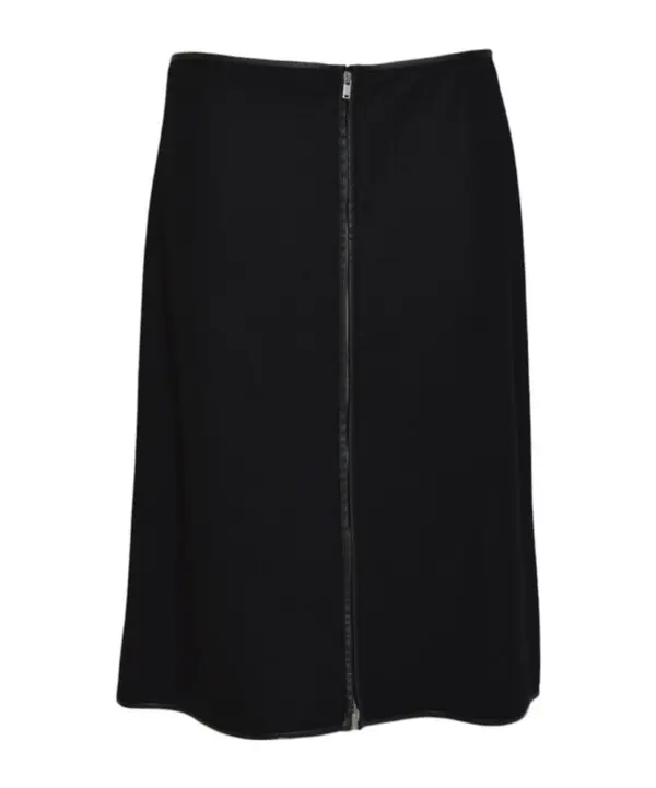 JIL SANDER Zip Up Midi Skirt