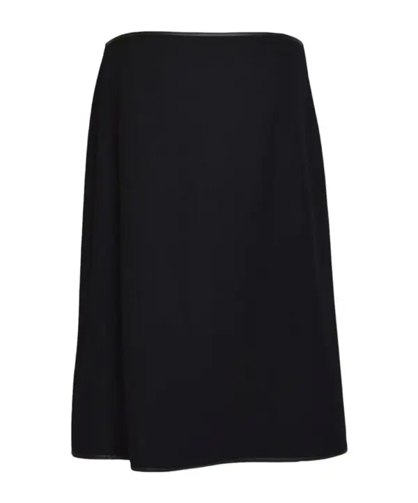 JIL SANDER Zip Up Midi Skirt