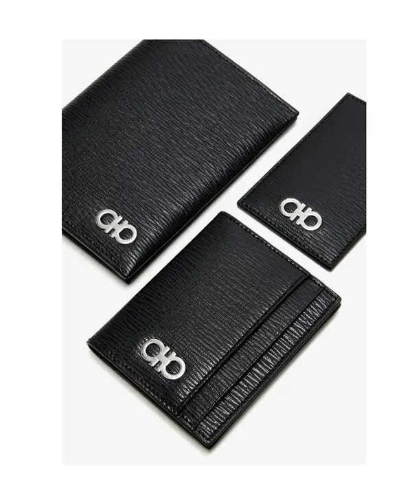 FERRAGAMO Logo Leather Wallet