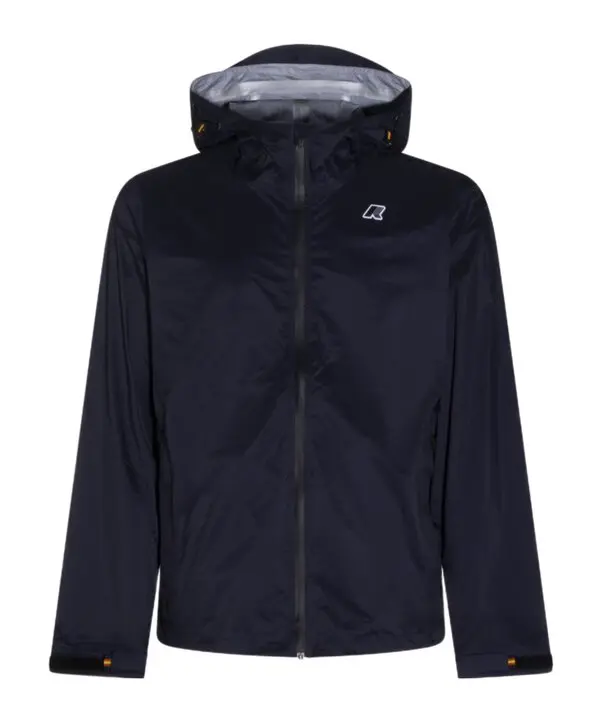 K-WAY Packable Hooded Jacket - Black