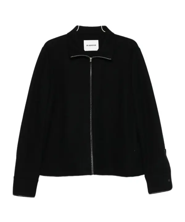 JIL SANDER Zip-up Knitted Cardigan