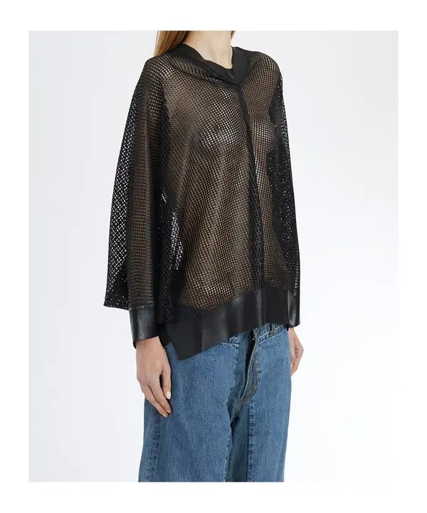 Junya Watanabe Oversized Open-work Sweater