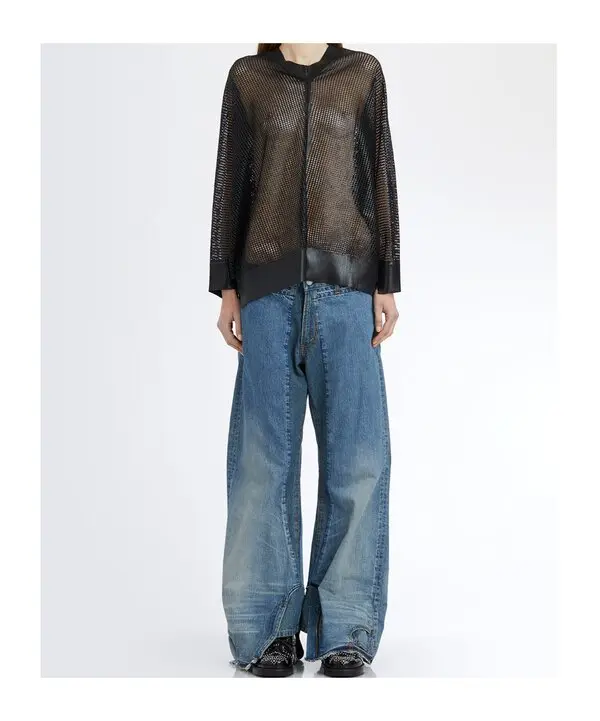 Junya Watanabe Oversized Open-work Sweater