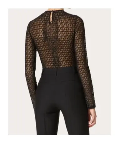Valentino Garavani Cut-out Crewneck Top