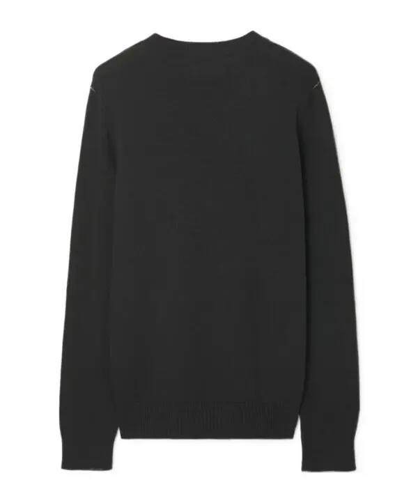 Burberry Equestrian Knight Knitted Jumper - Onyx