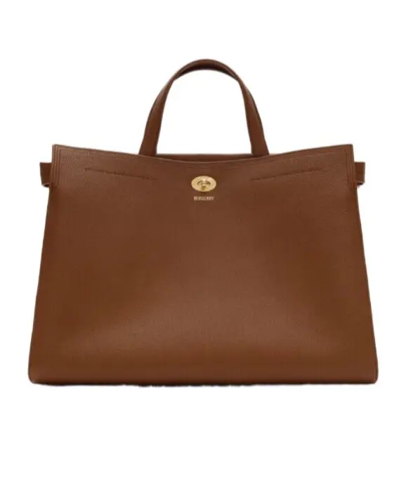 Burberry Medium Cotswolds Check Tote - Hazel-brown
