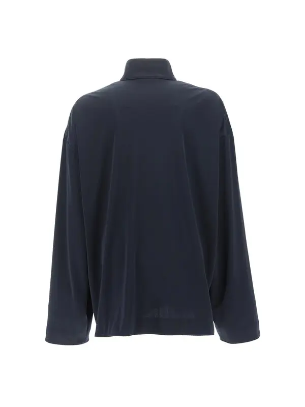 Balenciaga Zip-up Oversized Sweatshirt