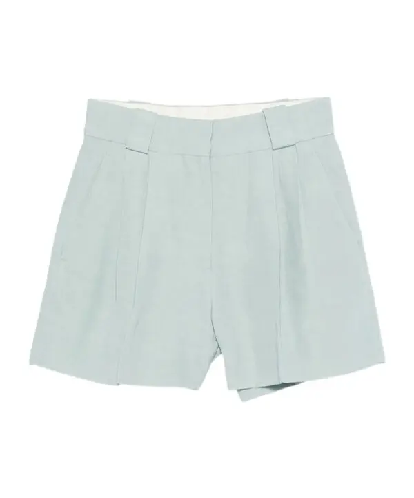 BLAZÉ MILANO Pleated Mini Skirt - Blue