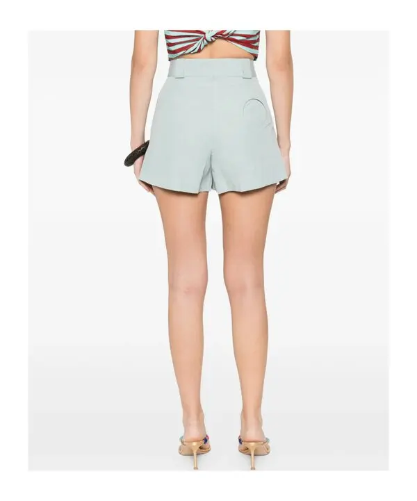 BLAZÉ MILANO Zenith Pleated Shorts - Blue