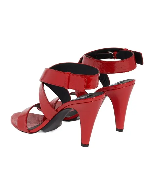 Alaïa Open Toe High Heel Sandals