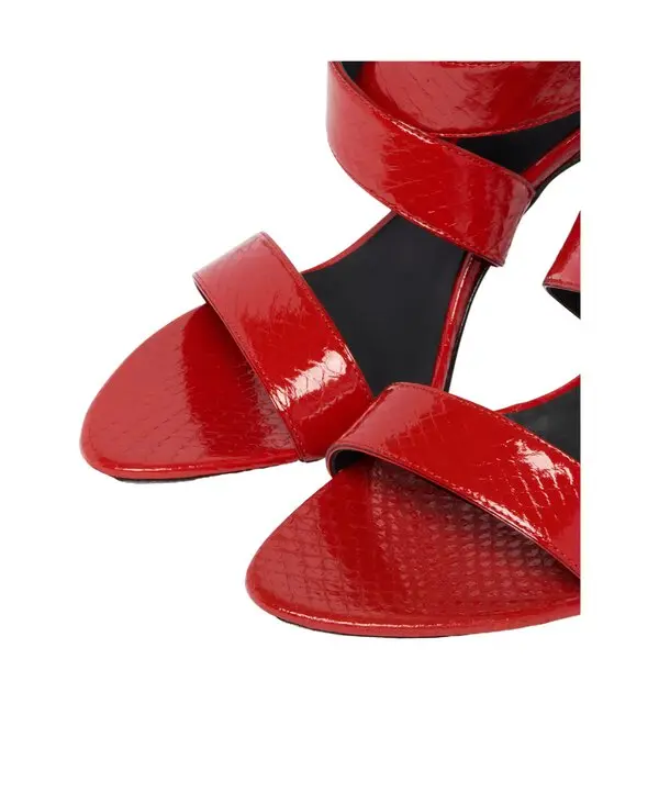 Alaïa Open Toe High Heel Sandals
