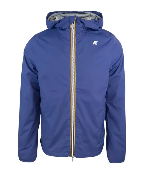 K-WAY Zip-up Hooded Jacket - Blue