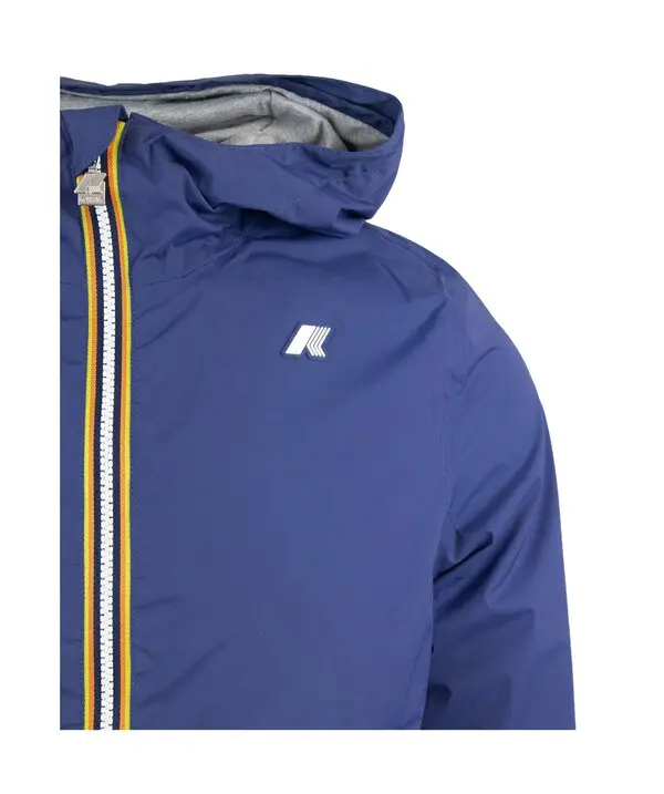 K-WAY Zip-up Hooded Jacket - Blue