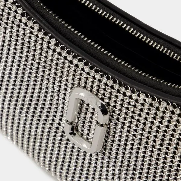 Marc Jacobs Embellished Small Curve Bag - Gray