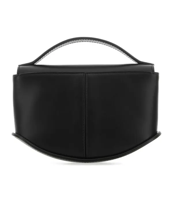 DURAZZI MILANO Flip-lock Leather Shoulder Bag