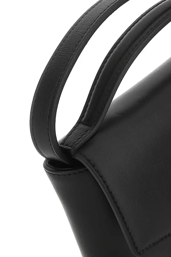 DURAZZI MILANO Flip-lock Leather Shoulder Bag