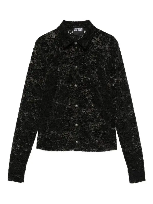 Versace Lace Detailed Shirt