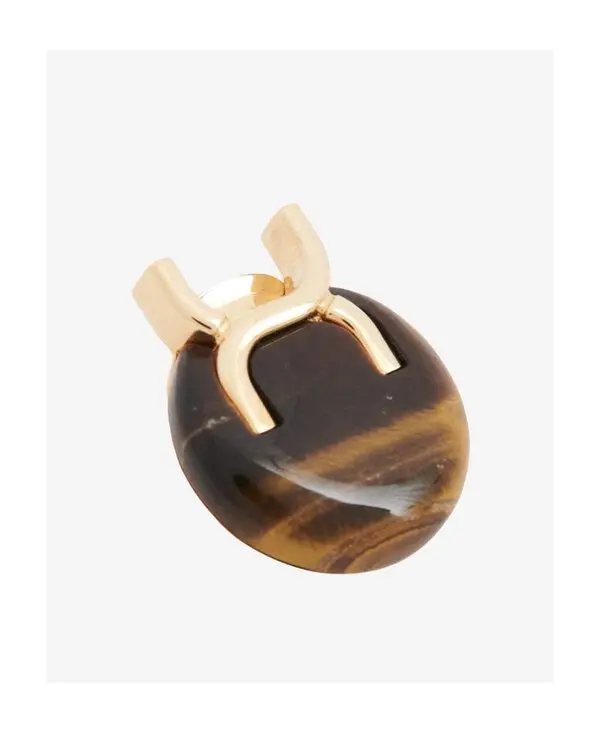 Chloé Clip-on Earrings With Logo Detail