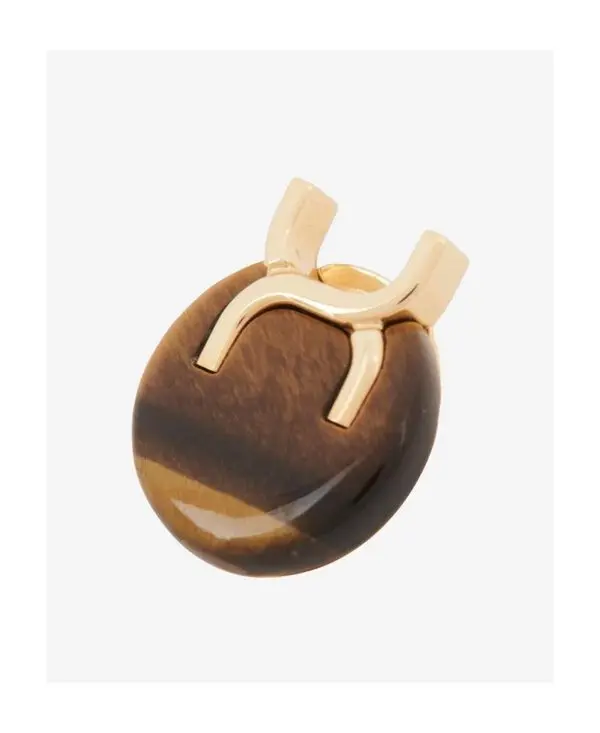 Chloé Clip-on Earrings With Logo Detail