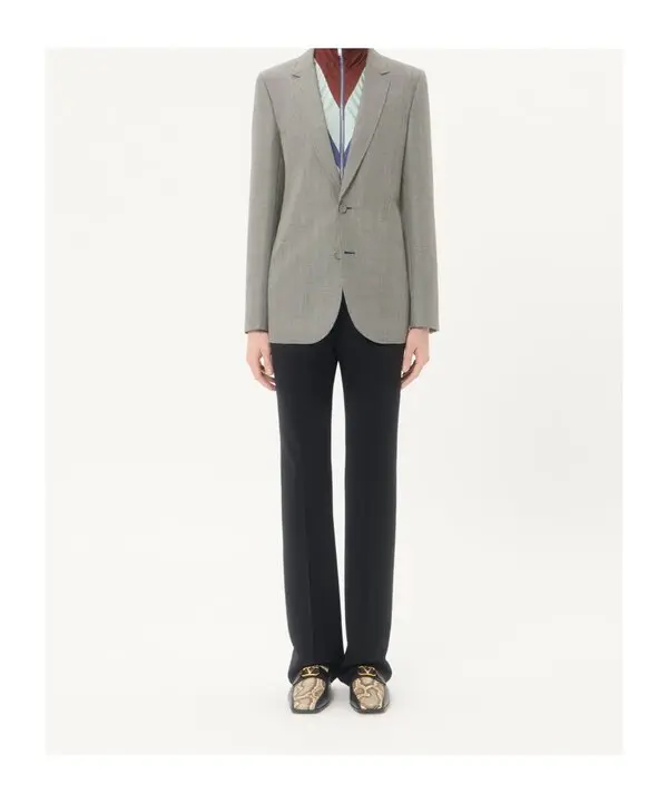 Valentino Garavani Pleated Straight-leg Trousers