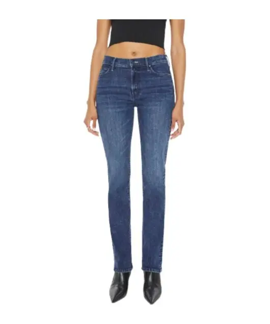 MOTHER The Rascal Skimp Jeans - Blue