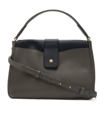 Burberry Small Rider Bag With Top Handle And Adjustable Shoulder Strap - Black