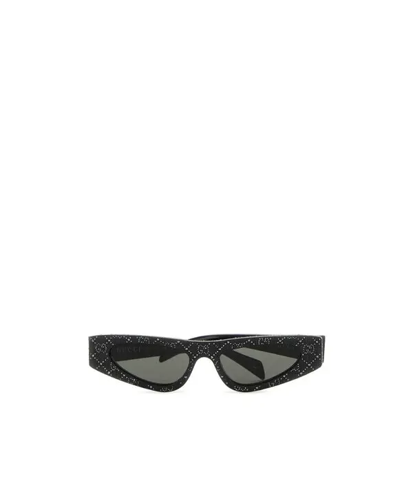 Gucci Cat Eye Frame Sunglasses - Black