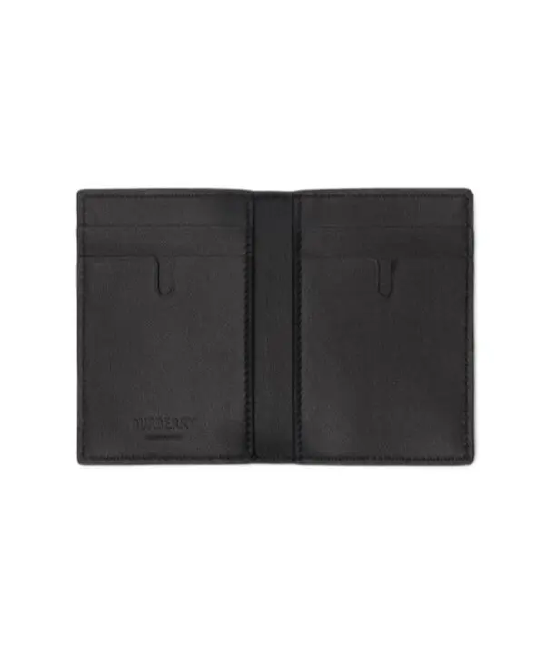 Burberry City Check Folding Card Case