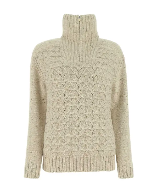 Loro Piana Semi-zipper Cashmere Sweater