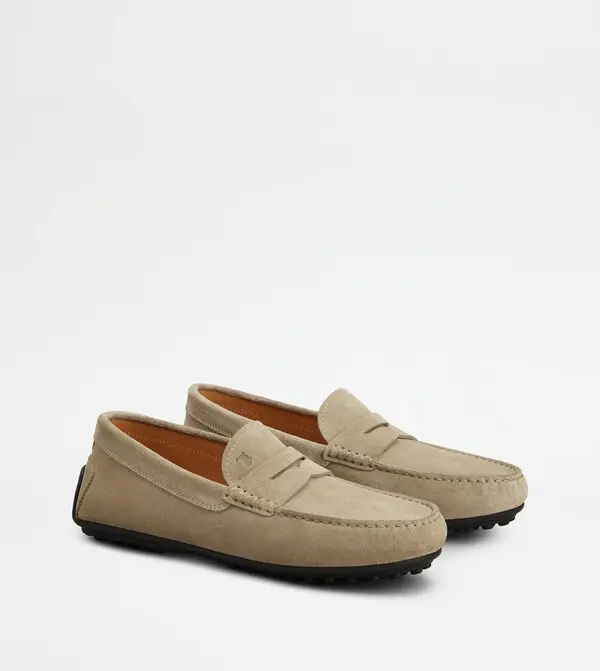 TOD'S City Gommino Driving Loafers - Brown