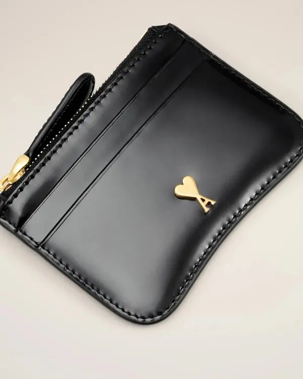 AMI Paris Paris Zipped Card Holder