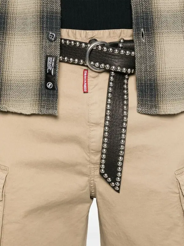 Dsquared2 Cargo Shorts - Nude