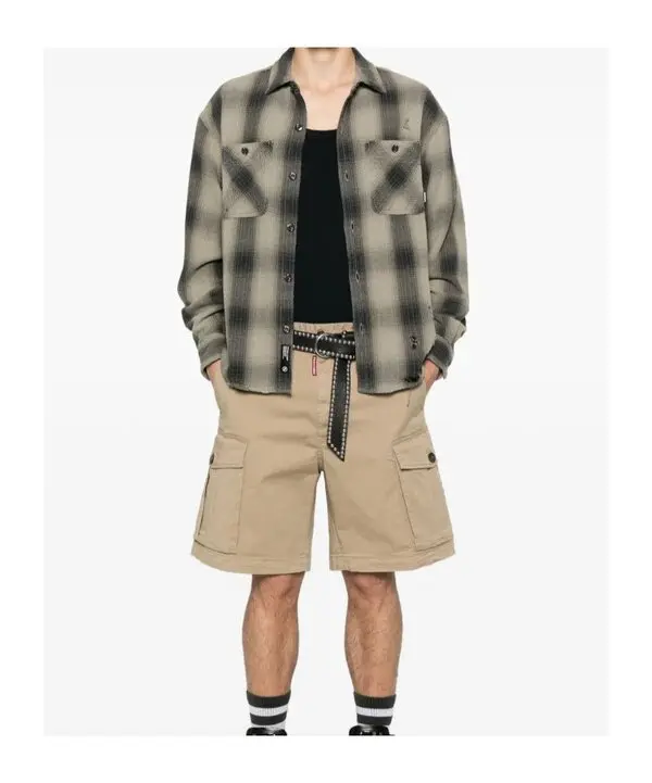 Dsquared2 Cargo Shorts - Nude