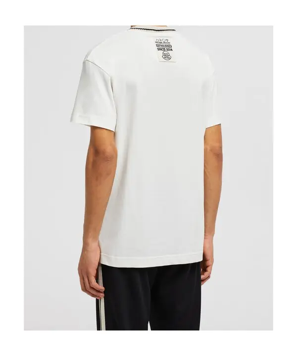 Moncler X Palm Angels Cotton T-shirt With Embroidered Logo