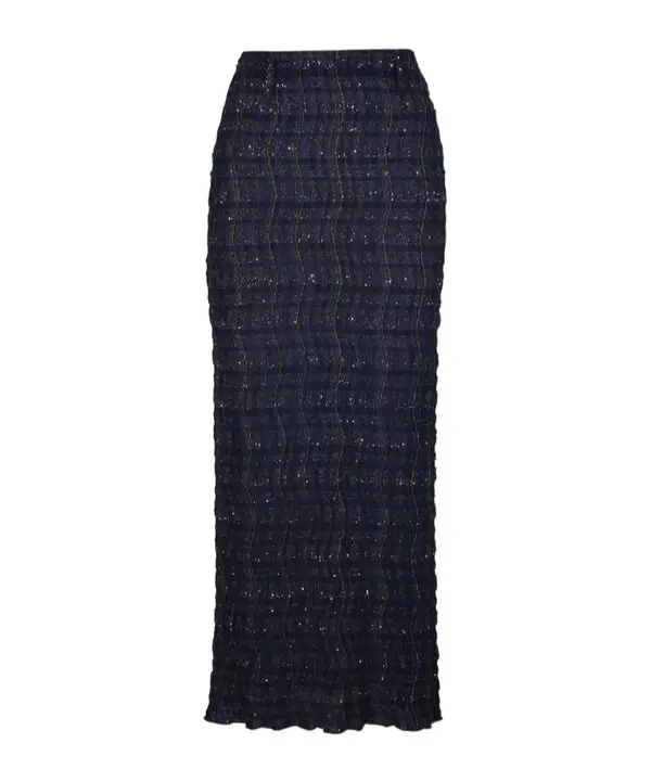 Missoni Embellished Textured Maxi Skirt
