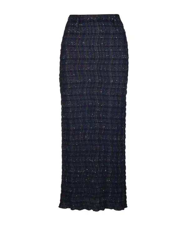 Missoni Embellished Textured Maxi Skirt