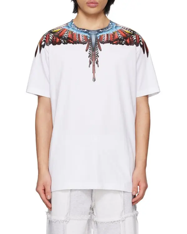 MARCELO BURLON COUNTY OF MILAN Wings Printed T-shirt