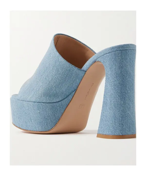 GIANVITO ROSSI Open-toe Platform Heels